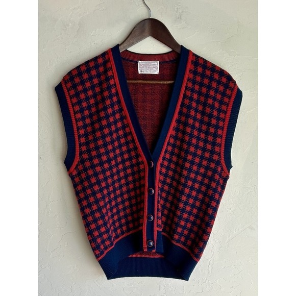 Pendleton | Sweaters | Vintage Pendleton Sweater Vest L 0 Virgin Wool ...